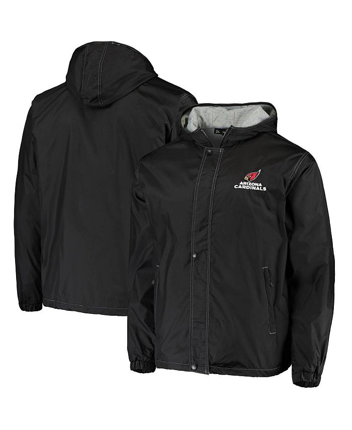 Dunbrooke Men's Black Arizona Cardinals Logo Legacy Stadium Full-Zip ...