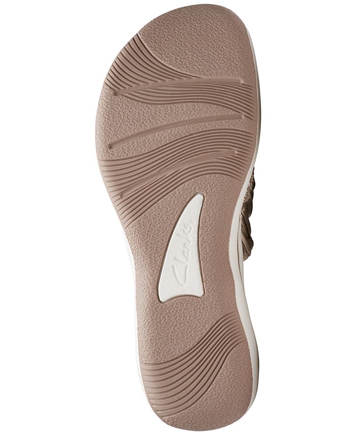 Clarks Women's Breeze Rae Slip-On Thong Sandals - Macy's