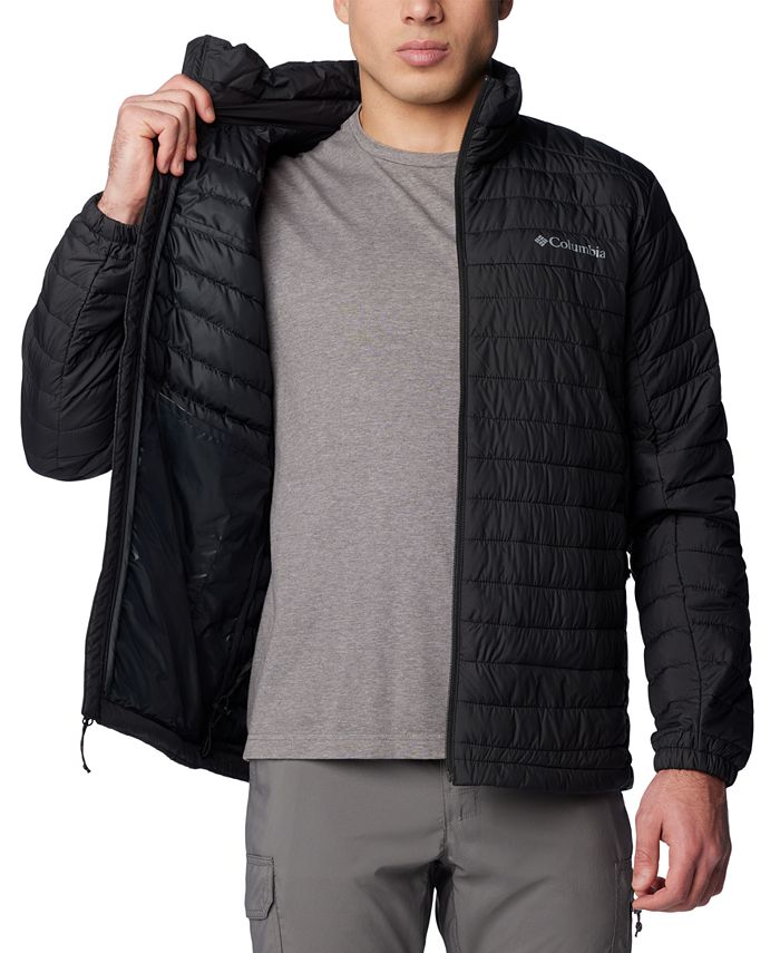 Columbia Men's Silver Falls Quilted Packable Full-Zip Puffer Jacket ...