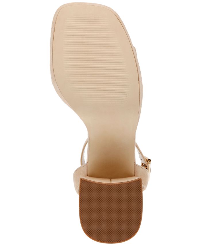 Steve Madden Women's Mercerr Two-Piece Block-Heel Dress Sandals - Macy's
