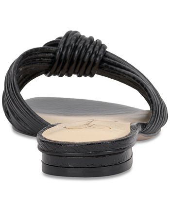 Jessica Simpson Women's Dydra Knotted Strappy Flat Sandals - Macy's