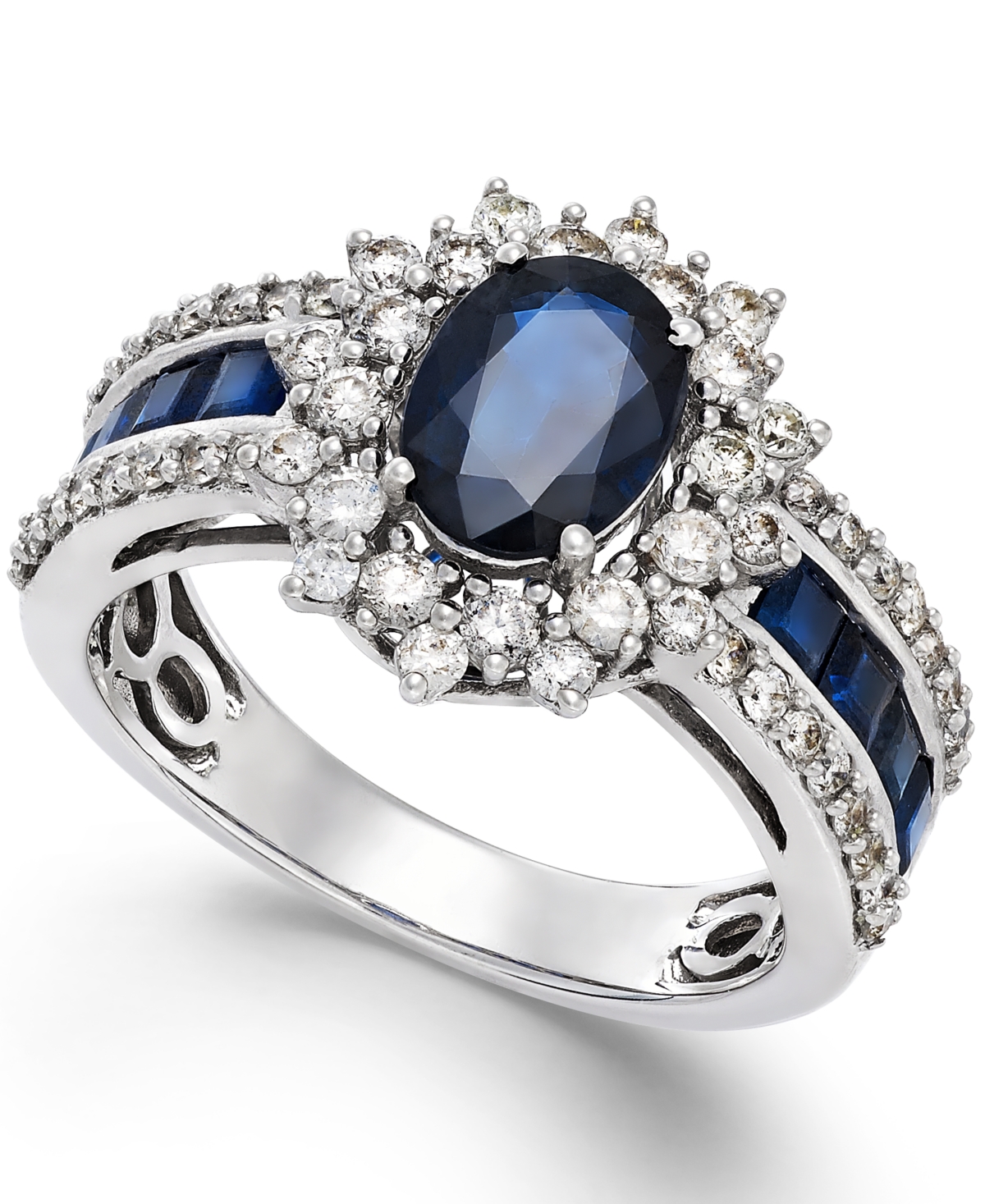 Click here for Sapphire (2-1/3 ct. t.w) and Diamond (3/4 ct. t.w.... prices