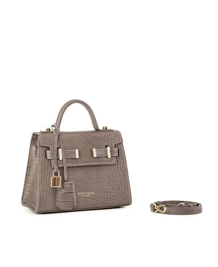 Teddy Blake Ava Croco Gold 9" - Macy's