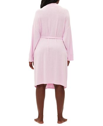 GAP Women's Long-Sleeve Ribbed Belted Robe - Macy's