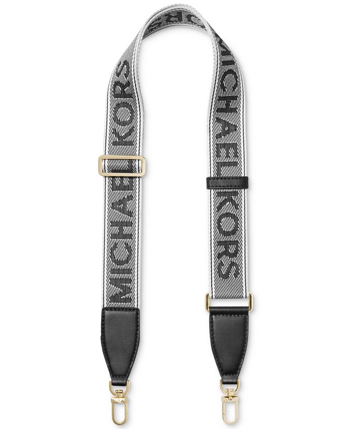 Michael Kors Jet Set Travel 40mm Logo Webbing Strap - Macy's