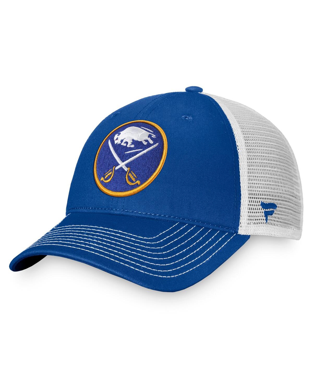Click here for Mens Fanatics Royal  White Buffalo Sabres Slouch C... prices