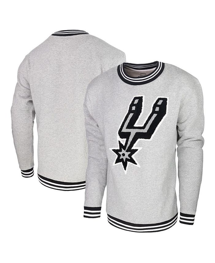 Stadium Essentials Men's Heather Gray San Antonio Spurs Club Level ...