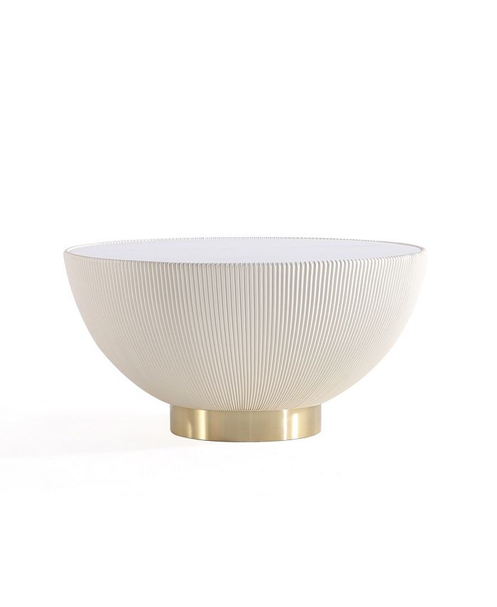 Manhattan Comfort Anderson 2-Piece Leatherette Upholstered Coffee Table ...