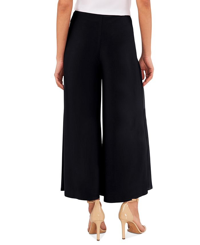 Vince Camuto Women's Pull On Wide Leg Ankle Pants - Macy's