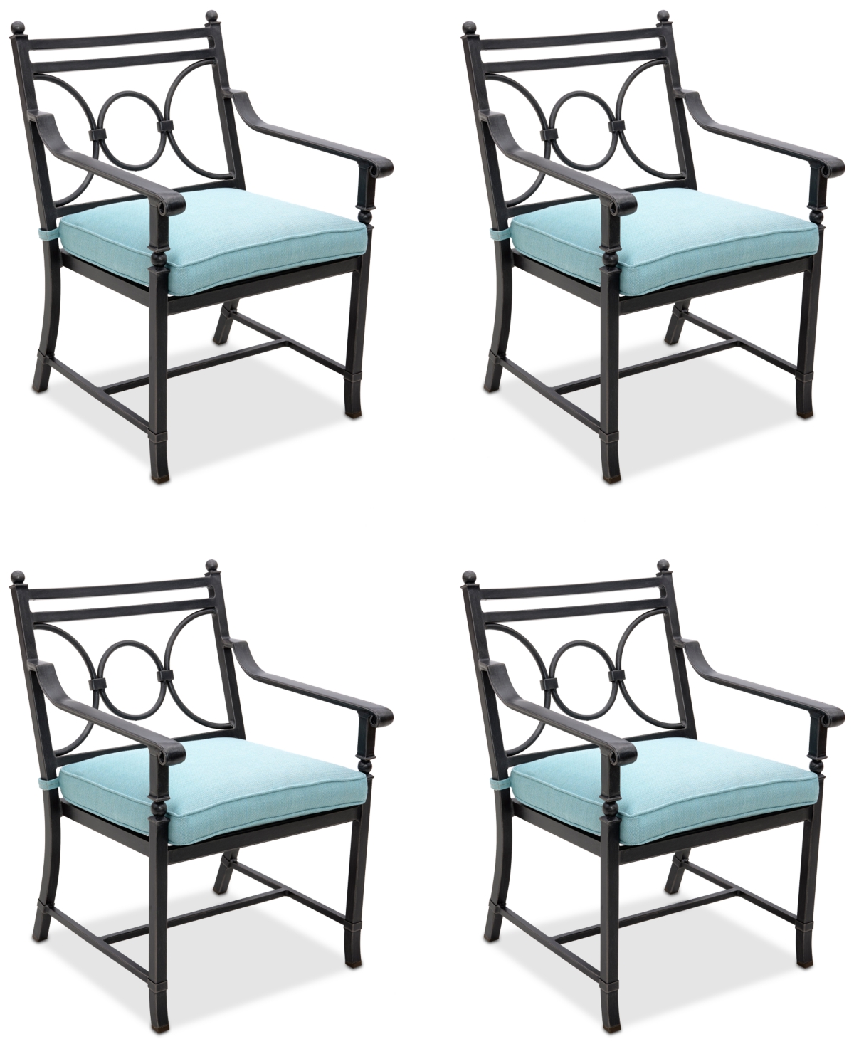 Click here for Wythburn Mix and Match Scroll Outdoor Dining Chair... prices