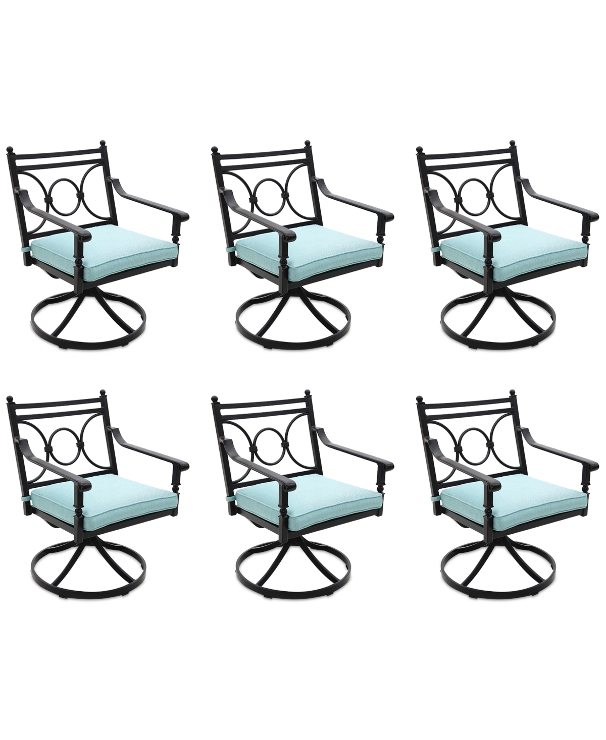 Click here for Wythburn Mix and Match Scroll Outdoor Swivel Chair... prices