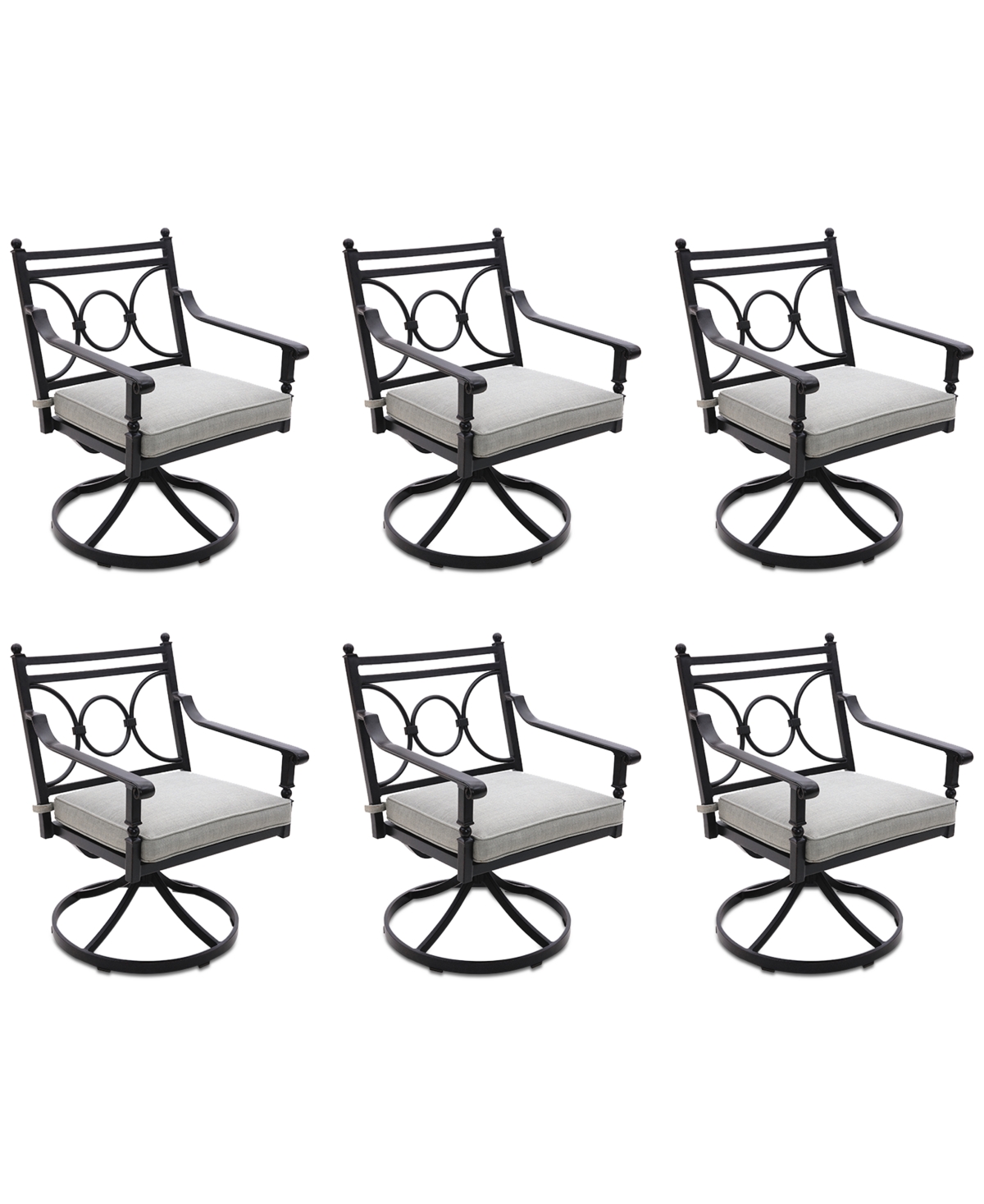 Click here for Wythburn Mix and Match Scroll Outdoor Swivel Chair... prices