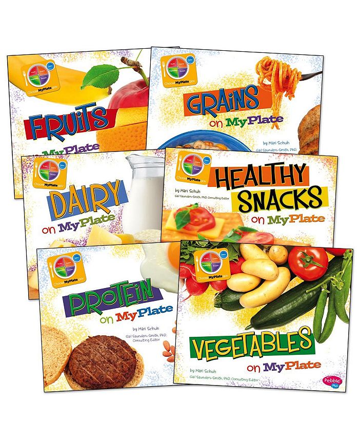 Capstone Press Healthy Eating with My Plate Books - Set of 6 - Macy's
