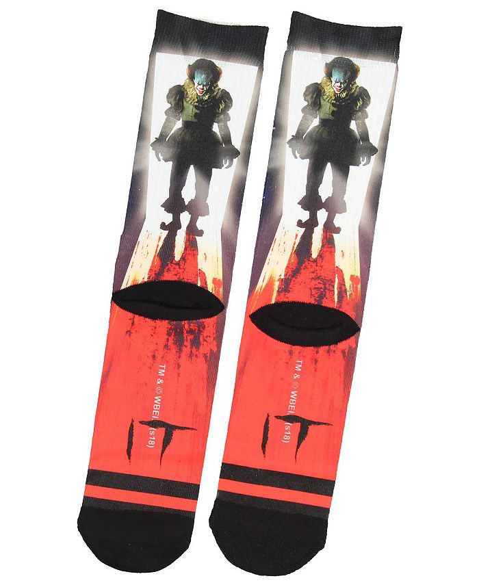 IT Stephen King IT Pennywise The Clown Blood Spatter Adult Unisex ...