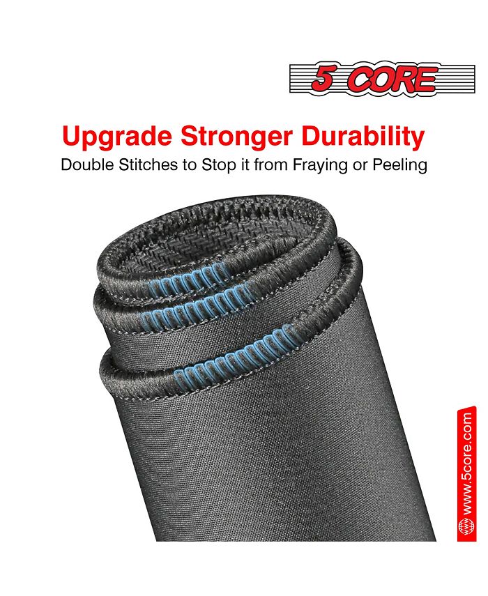 5 Core Gaming Mouse Pad Standard Size with Durable Stitched Edges and ...