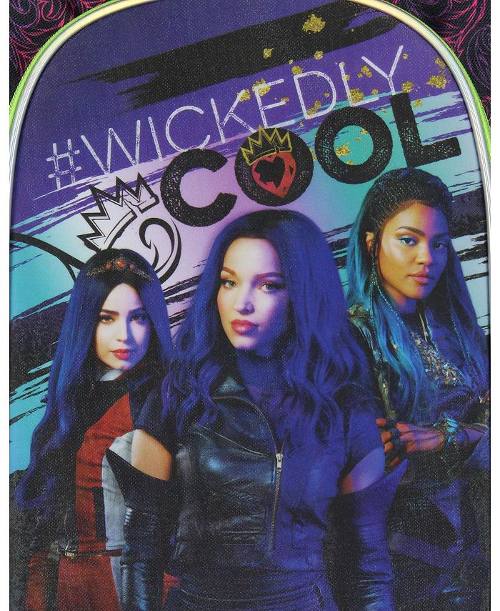 Disney Descendants Backpack Wickedly Cool Mal Uma Evie School Travel ...