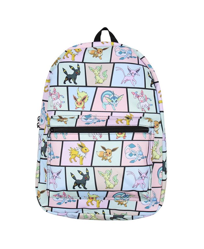 Pokemon Backpack Eevee Evolutions Laptop School Travel Backpack Bag ...