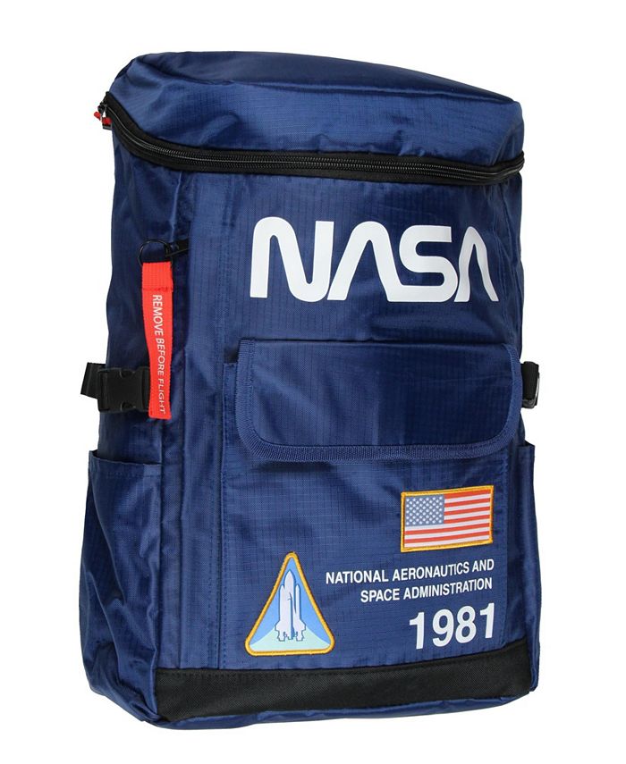 NASA 1981 Flight Suit Zipper-Top Backpack Travel Laptop Book Bag - Macy's