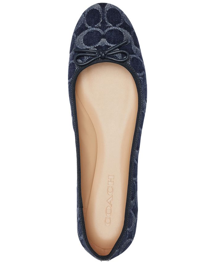 COACH Women's Abigail Ballet Flats - Macy's