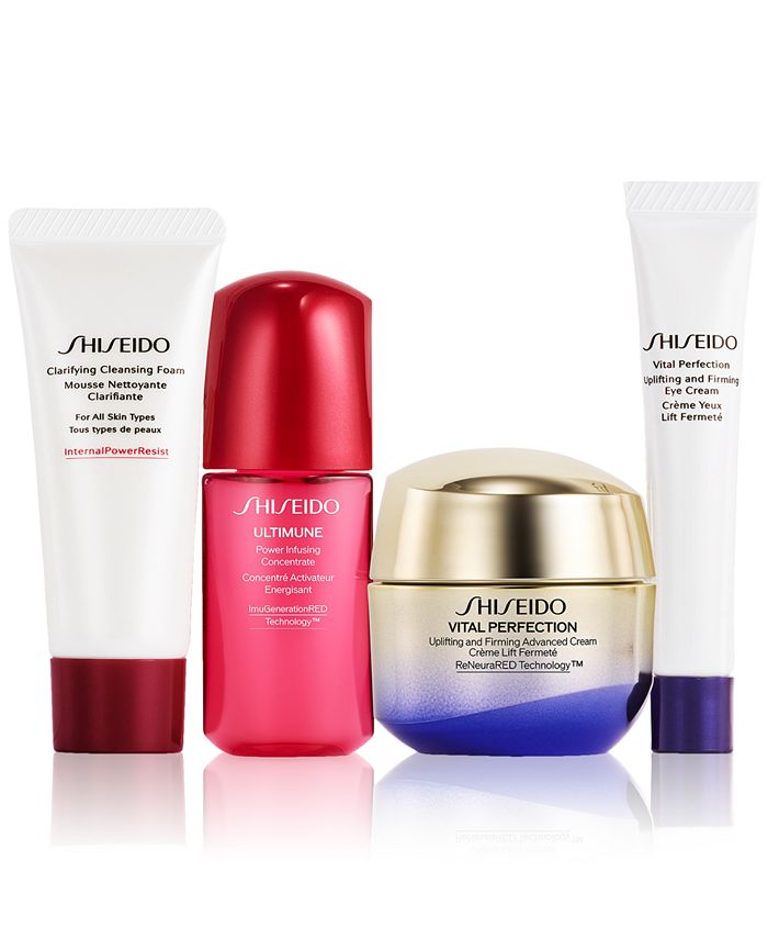 Shiseido 4-Pc. Lifting & Firming Skincare Starter Set - Macy's
