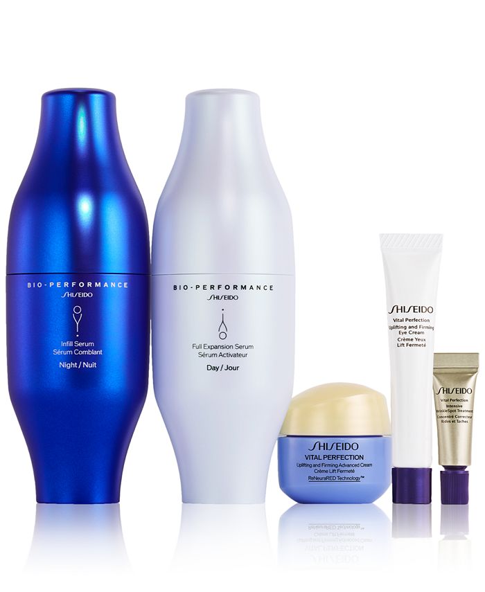 Shiseido 5-Pc. Day-To-Night Plumping Skincare Set - Macy's