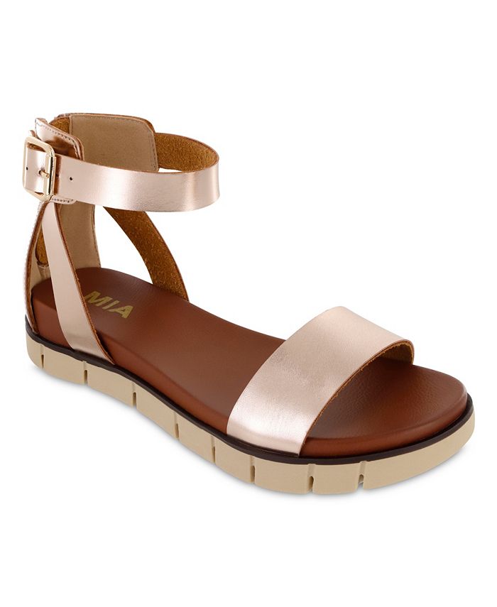 MIA Women's Emilia Round Toe Sandals - Macy's