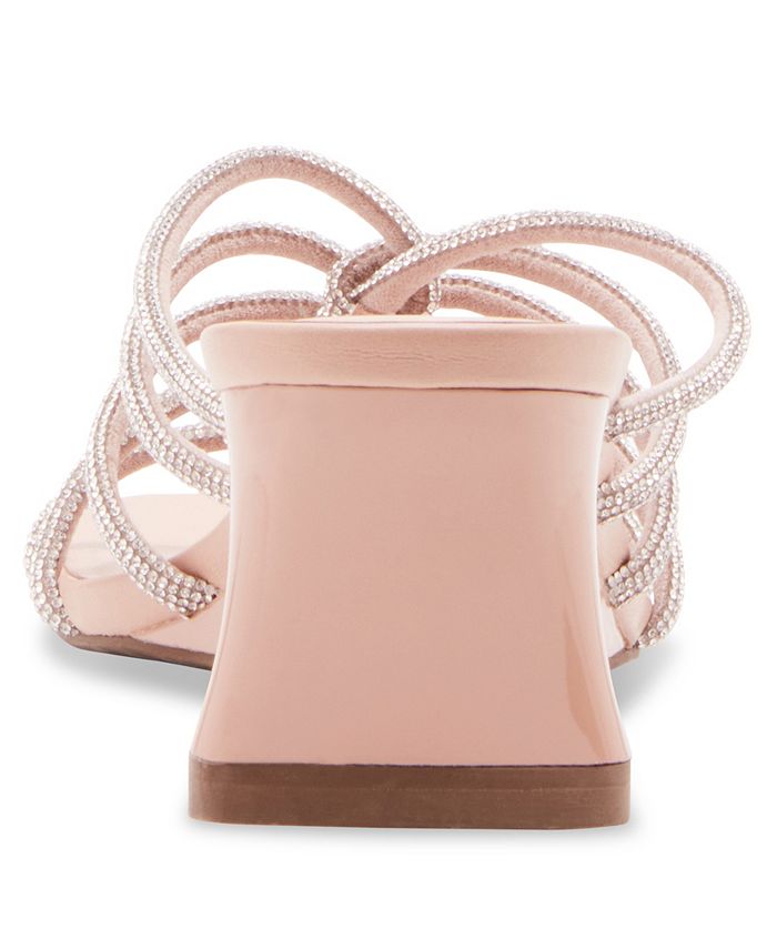 Anne Klein Women's Gem Crystal Embellished Wedge Sandals - Macy's