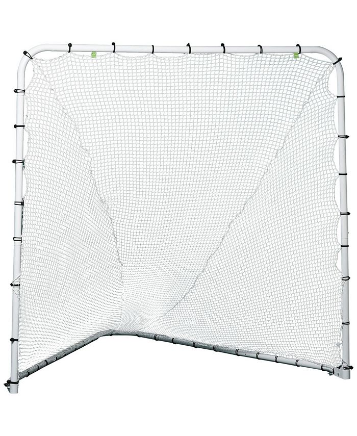 Soozier Lacrosse Net w/ Steel Frame, Backyard Folding Lacrosse Goal, 6 ...