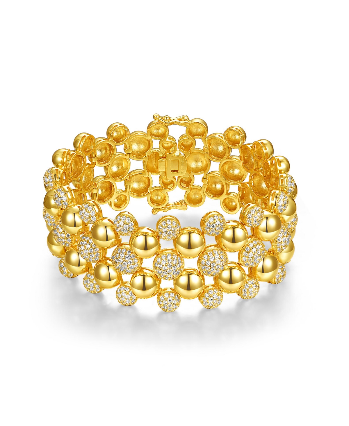Click here for 14k Yellow Gold Plated with Cubic Zirconia French... prices