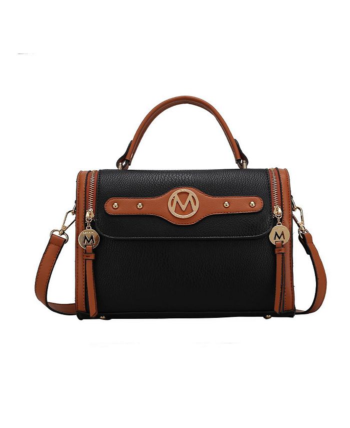 MKF Collection Sabrina Color Block Shoulder Bag by Mia K - Macy's
