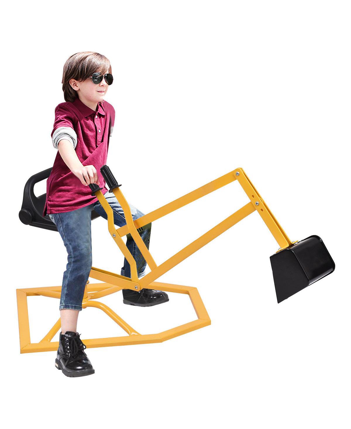 Click here for Heavy Duty Kid Ride-on Sand Digging Digger - Yello... prices