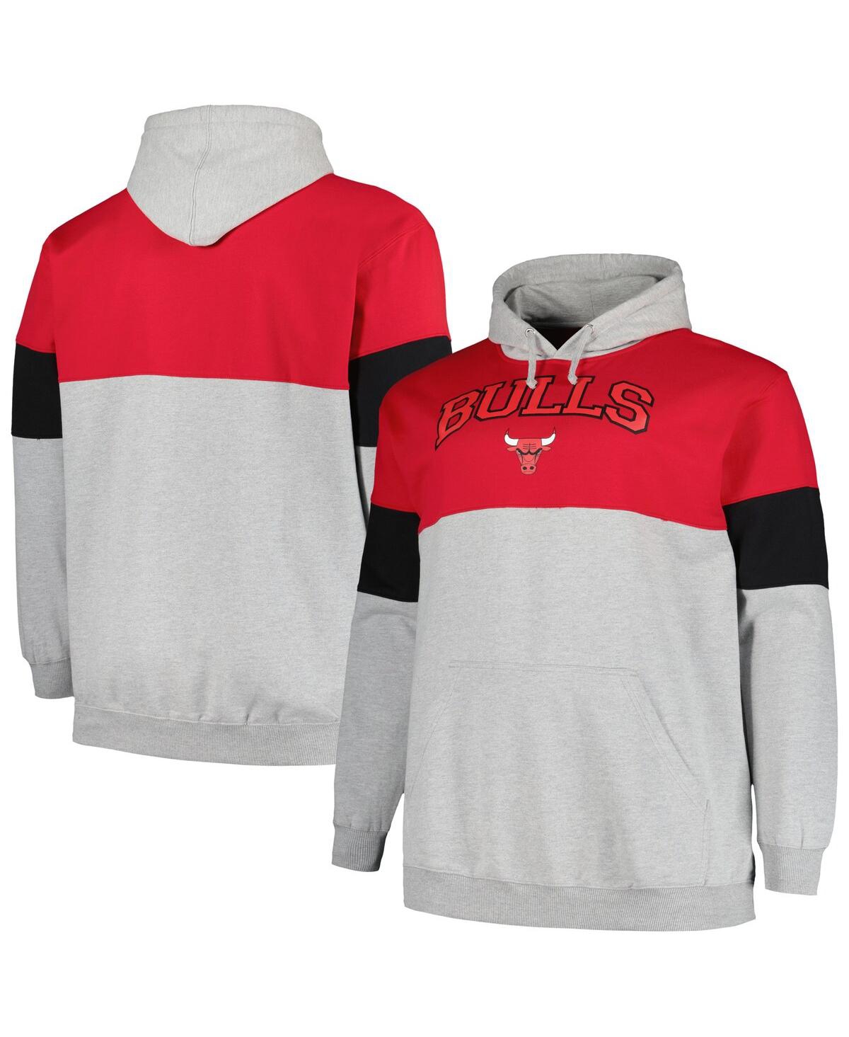 Click here for Mens Fanatics Red  Black Chicago Bulls Big and Tal... prices