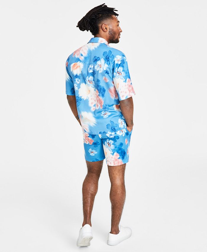 I N C International Concepts Mens Jackson Regular Fit Floral Print