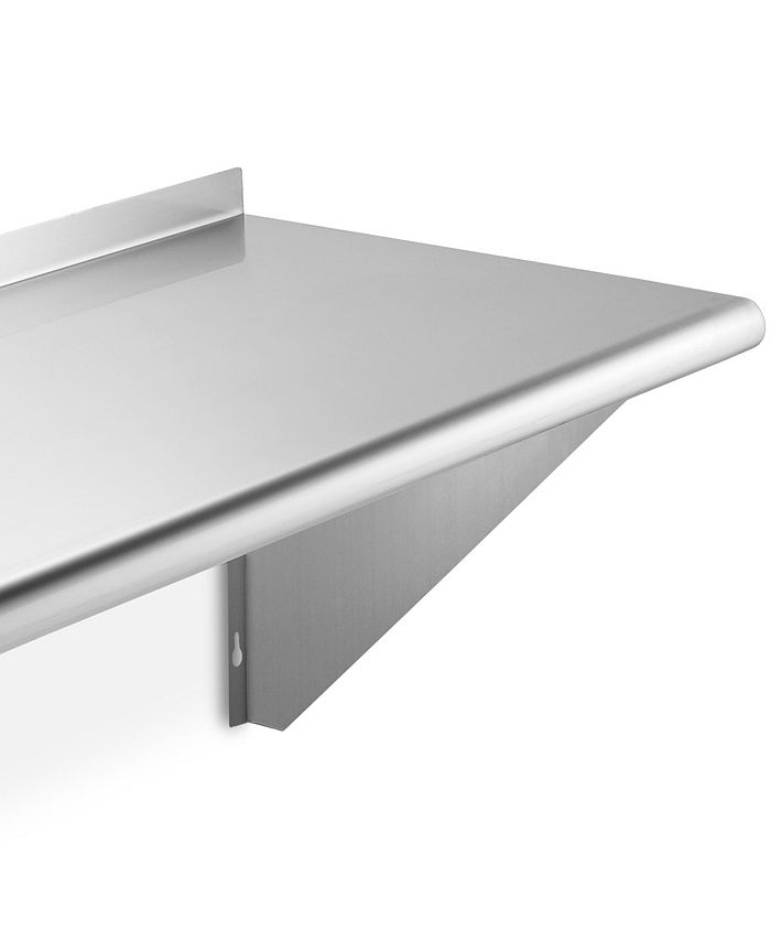 GRIDMANN 16 Gauge 18" x 48" NSF Stainless Steel Kitchen Wall Mount ...