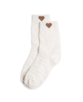 Stems Women's Heart Lace Crew Socks - Macy's