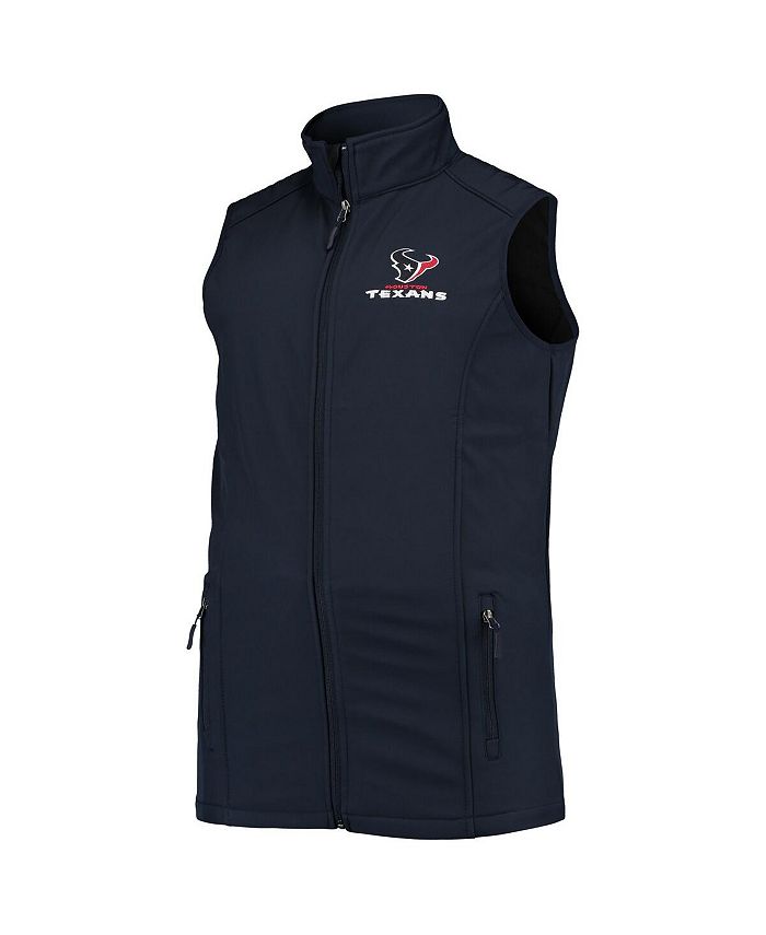Dunbrooke Men's Navy Houston Texans Big and Tall Archer Softshell Full ...