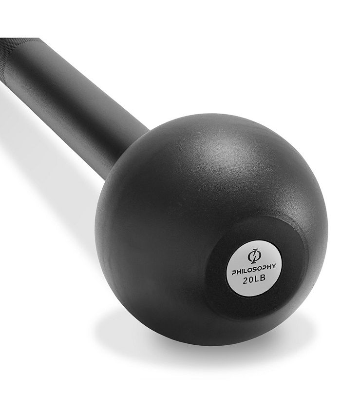 Philosophy Gym Steel Mace Bell 20 LB, Mace Club for Strength Training ...