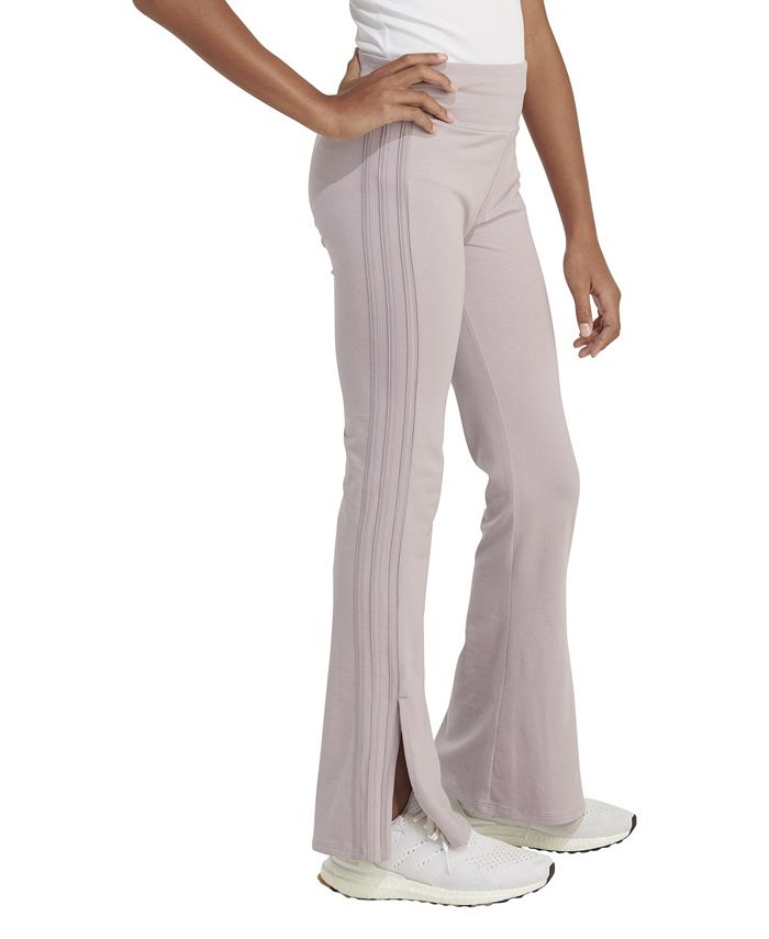 adidas Big Girls Vented Flare Leg Pants - Macy's