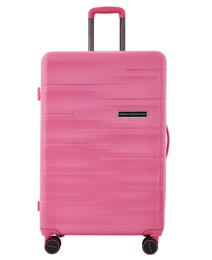 French Connection 4Pc Expandable Rolling Hardside Luggage Set - Macy's