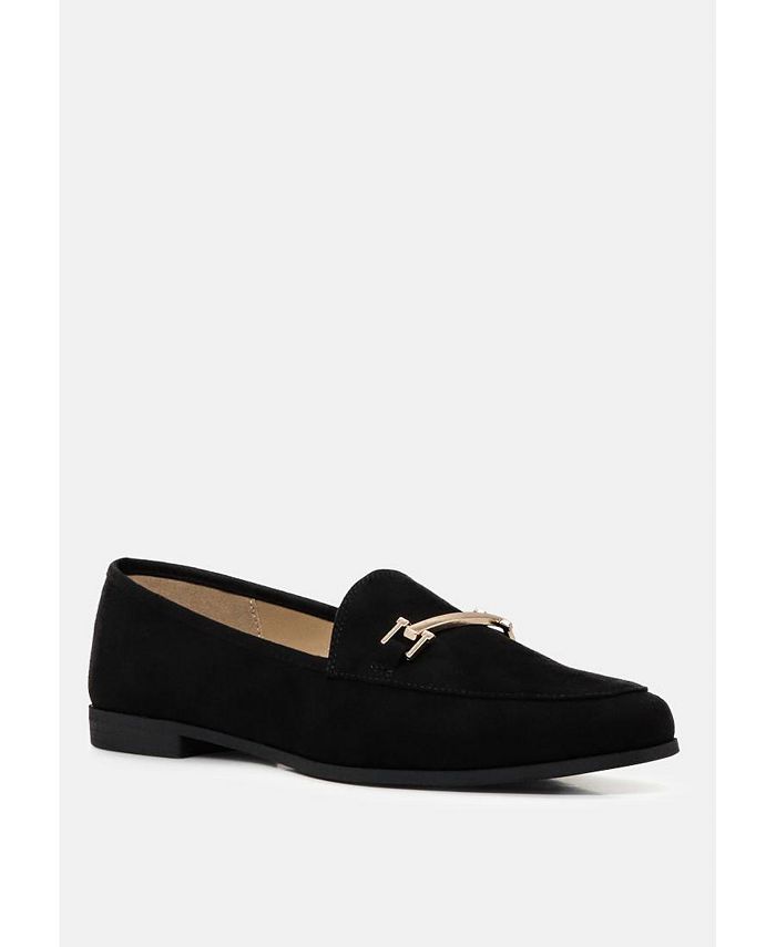 London Rag Women's zaara solid faux suede loafers - Macy's