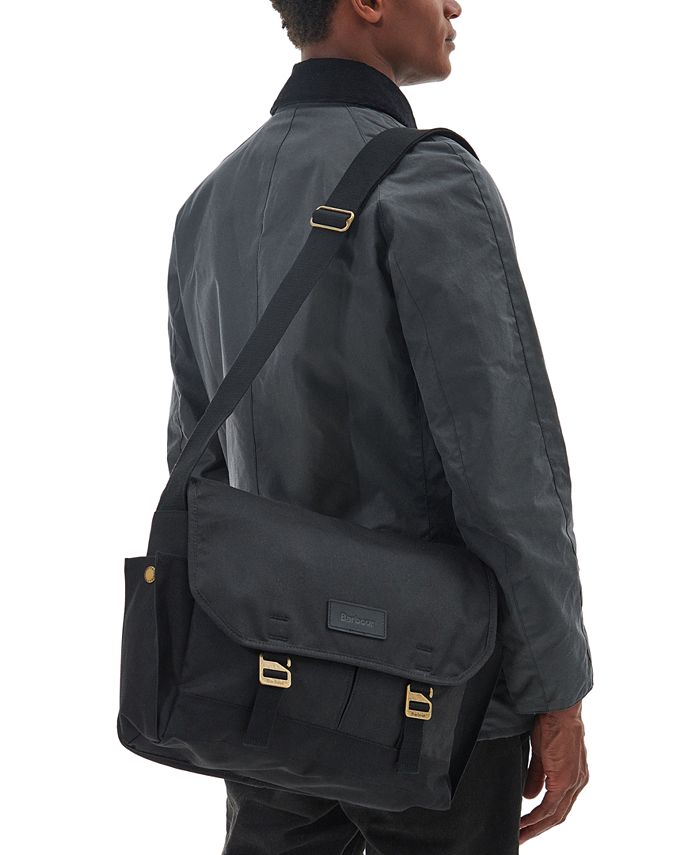 Barbour Essential Wax Cotton Messenger Bag - Macy's