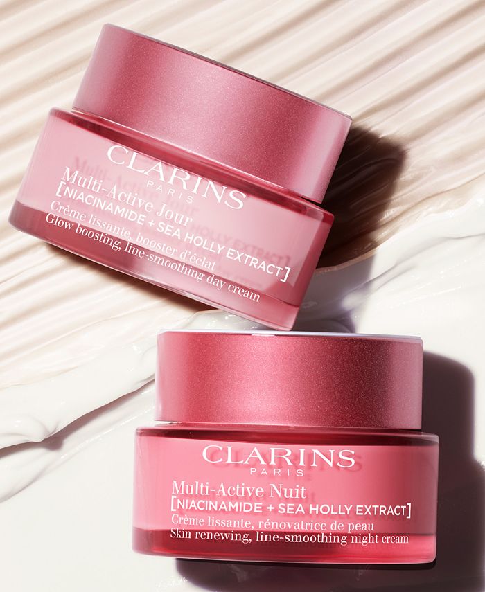 Clarins Multi-Active Day Moisturizer For Lines, Pores & Glow With ...
