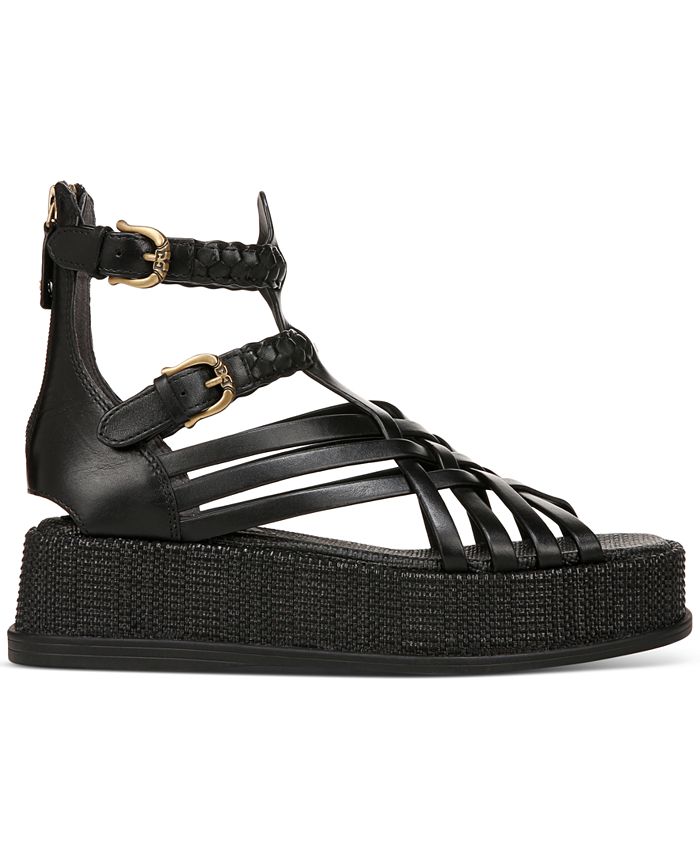 Sam Edelman Nicki Strappy Platform Wedge Sandals - Macy's