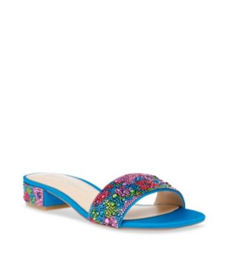 Betsey Johnson Women's Sunny Slide Evening Sandals - Macy's