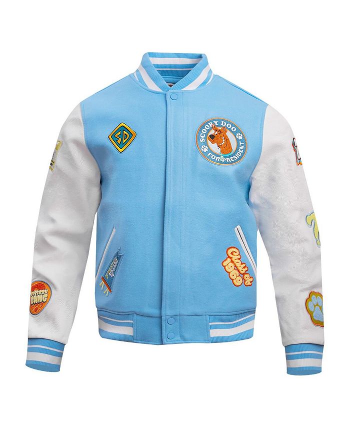 Freeze Max Men's Blue Scooby-Doo Team Scooby Full-Zip Varsity Jacket ...
