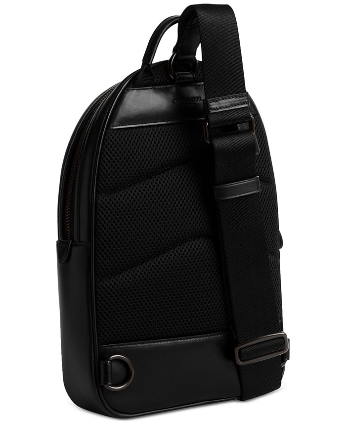COACH Men's Signature Canvas Charter Pack - Macy's