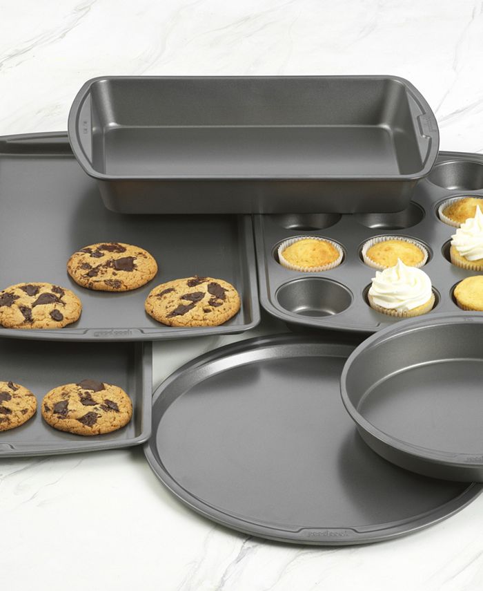Good Cook 7 Piece Assorted Non-Stick Steel Bakeware Set - Macy's