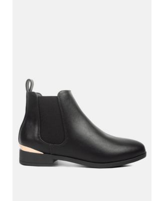 plush metal sling chelsea boots - Macy's