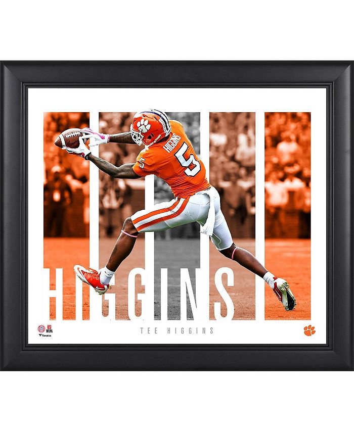 Fanatics Authentic Tee Higgins Clemson Tigers Framed 15" x 17" Player ...