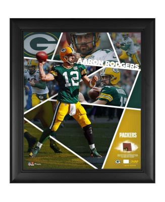 Aaron Rodgers Green Bay Packers Framed 15" x 17" Impact Player Collage ...